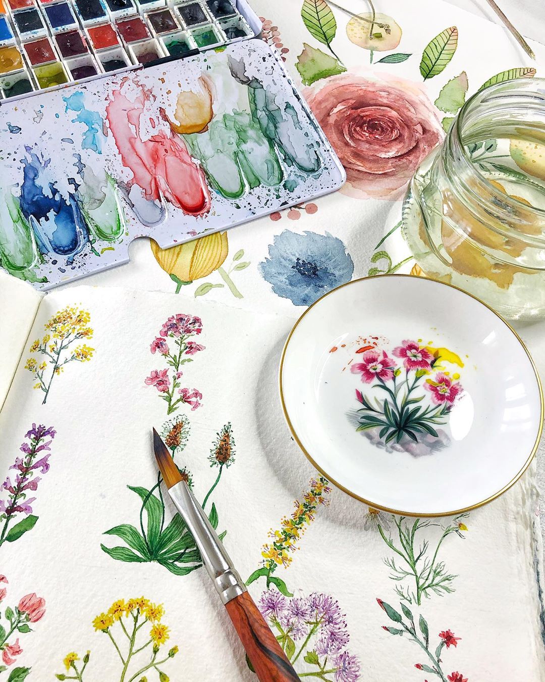 Learn How to do Aquarelle With Monica Schick - My Daily Magazine - Art ...