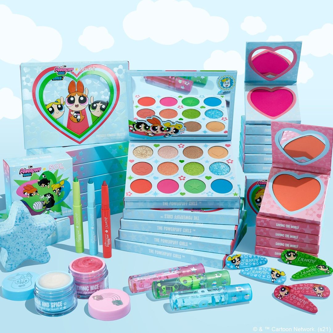 ColourPop's Powerpuff Girls Makeup Line Will Give You Nostalgia ...